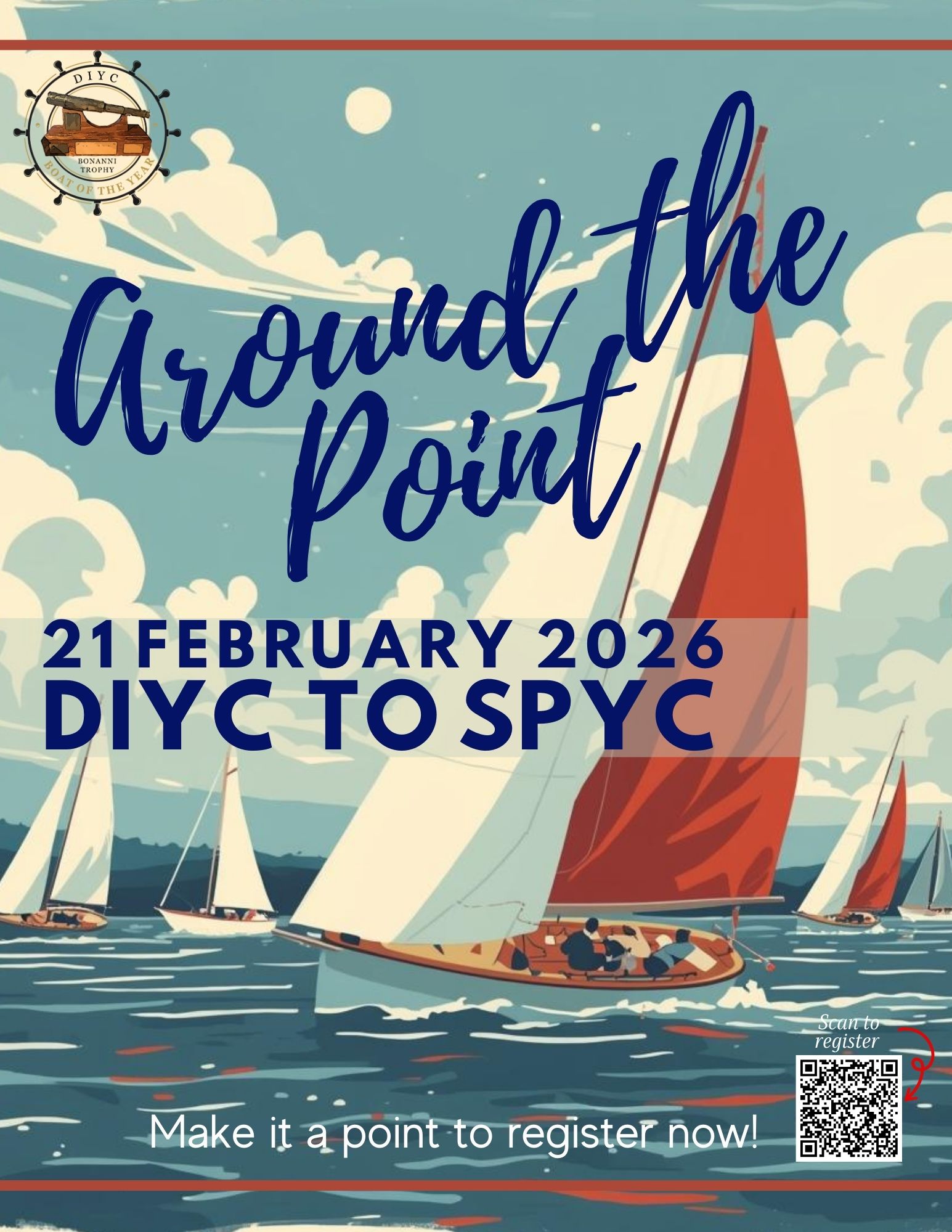 Around the Point Regatta - February 21, 2026 - Davis Island Yacht Club